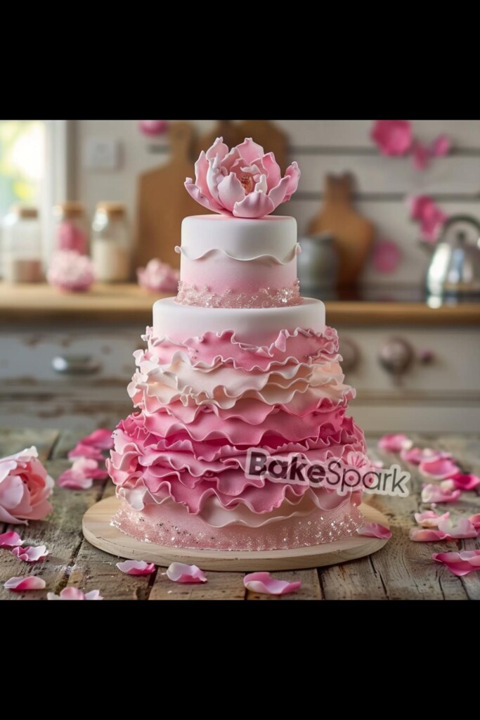 46 Pink Cake Design Ideas [GALLERY] - BakeSpark