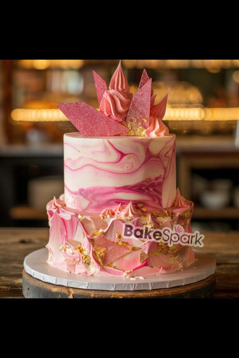 46 Pink Cake Design Ideas [GALLERY] - BakeSpark