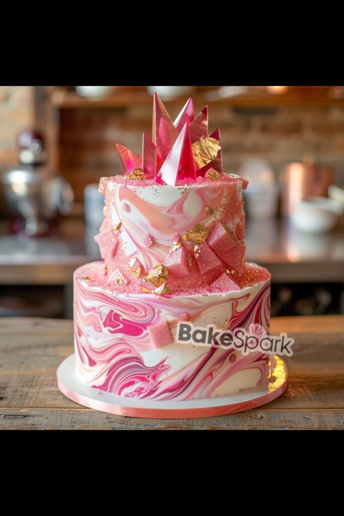 46 Pink Cake Design Ideas [GALLERY] - BakeSpark