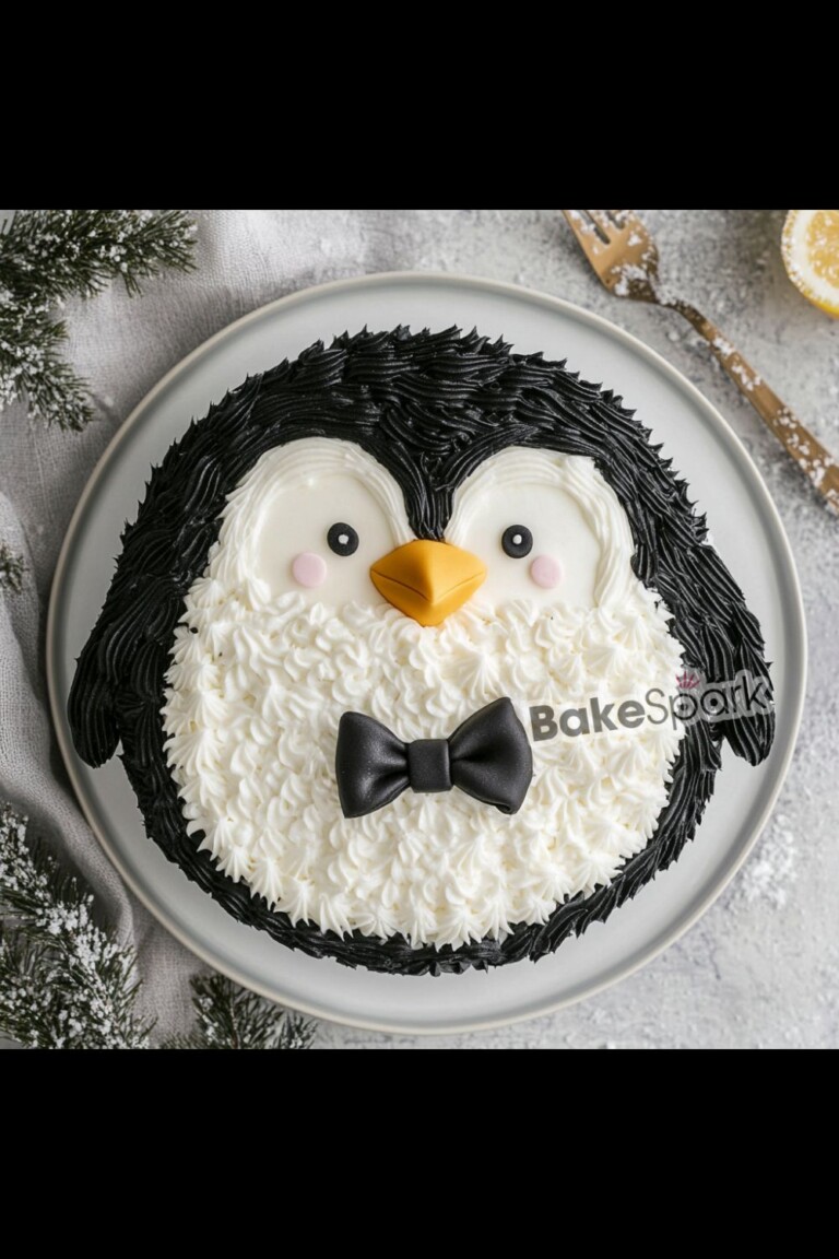 34 Penguin Cake Design Ideas [GALLERY] - BakeSpark