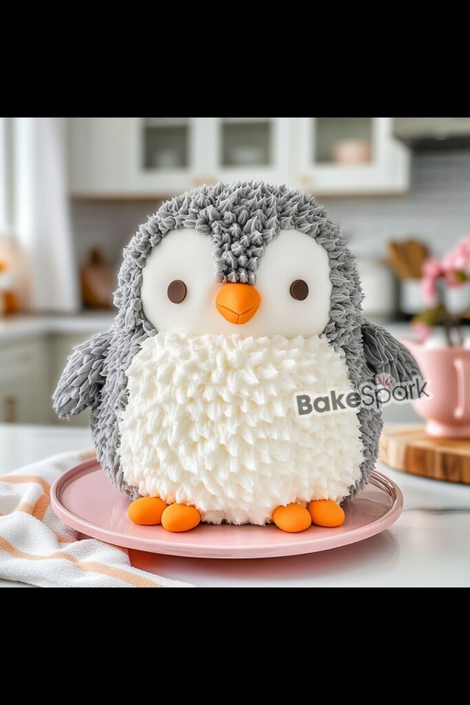 34 Penguin Cake Design Ideas [GALLERY] - BakeSpark