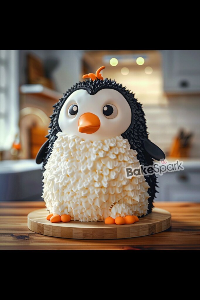 34 Penguin Cake Design Ideas [GALLERY] - BakeSpark