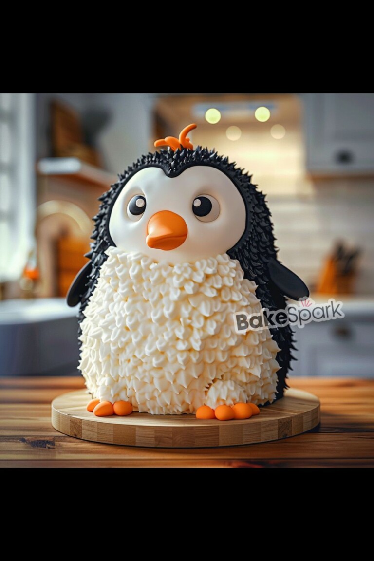 34 Penguin Cake Design Ideas [GALLERY] - BakeSpark