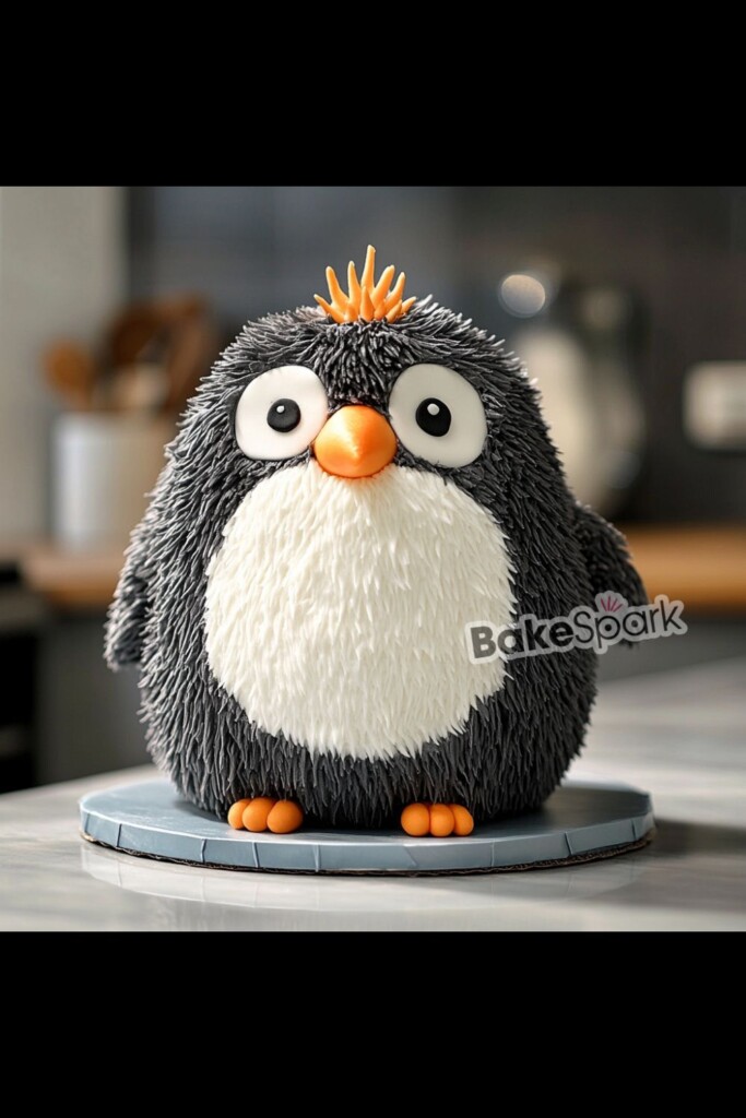 34 Penguin Cake Design Ideas [GALLERY] - BakeSpark
