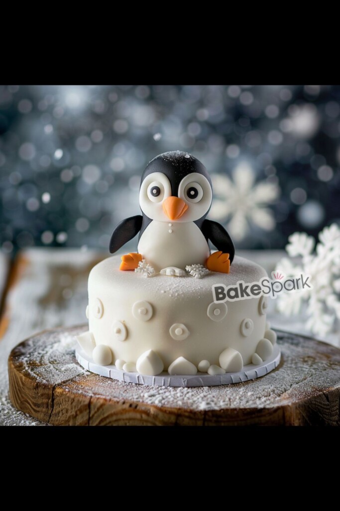 34 Penguin Cake Design Ideas [GALLERY] - BakeSpark