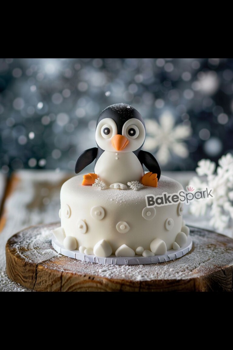 34 Penguin Cake Design Ideas [GALLERY] - BakeSpark