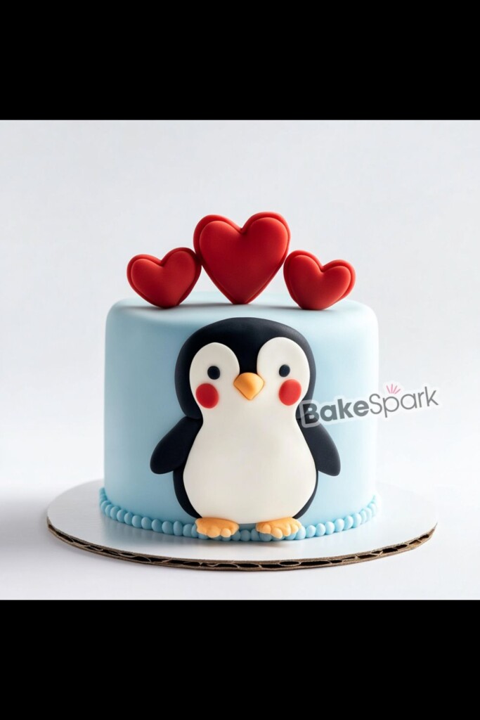 34 Penguin Cake Design Ideas [GALLERY] - BakeSpark