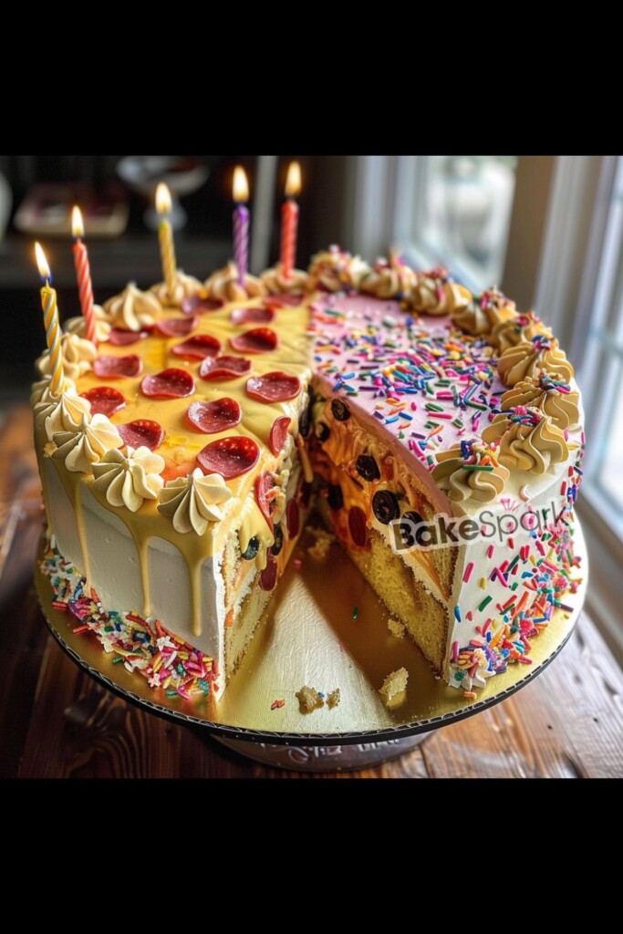 20 Pizza Cake Design Ideas [GALLERY] - BakeSpark