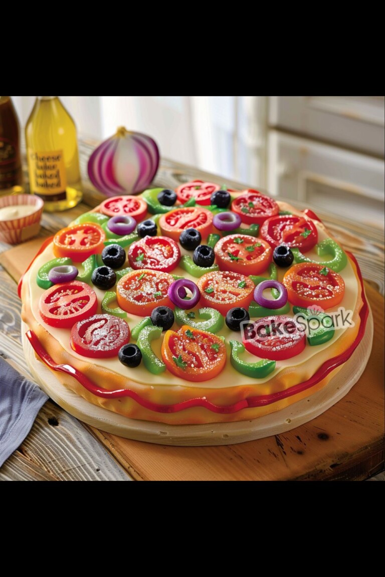 20 Pizza Cake Design Ideas [GALLERY] - BakeSpark