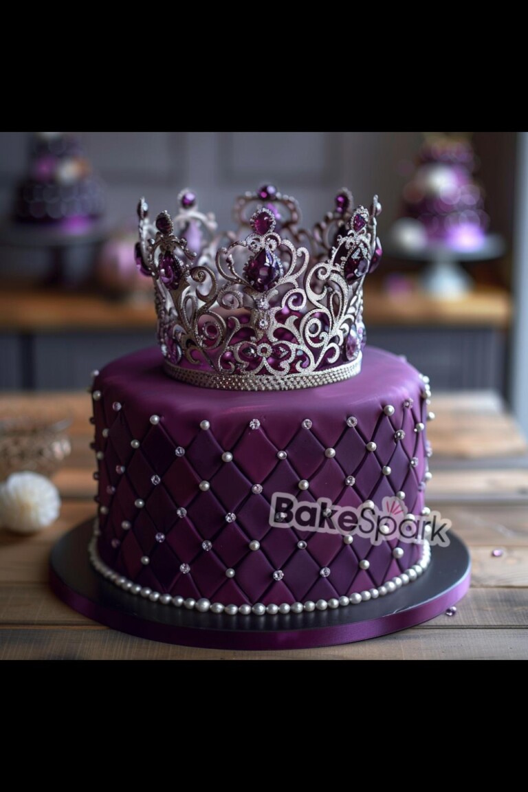 65 Purple Cake Design Ideas [GALLERY] - BakeSpark