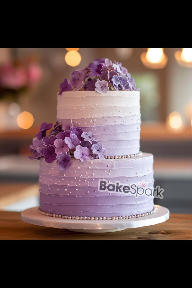 65 Purple Cake Design Ideas [GALLERY] - BakeSpark