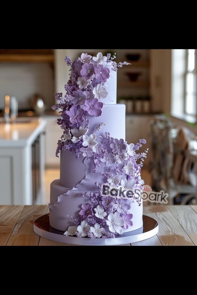 65 Purple Cake Design Ideas [GALLERY] - BakeSpark