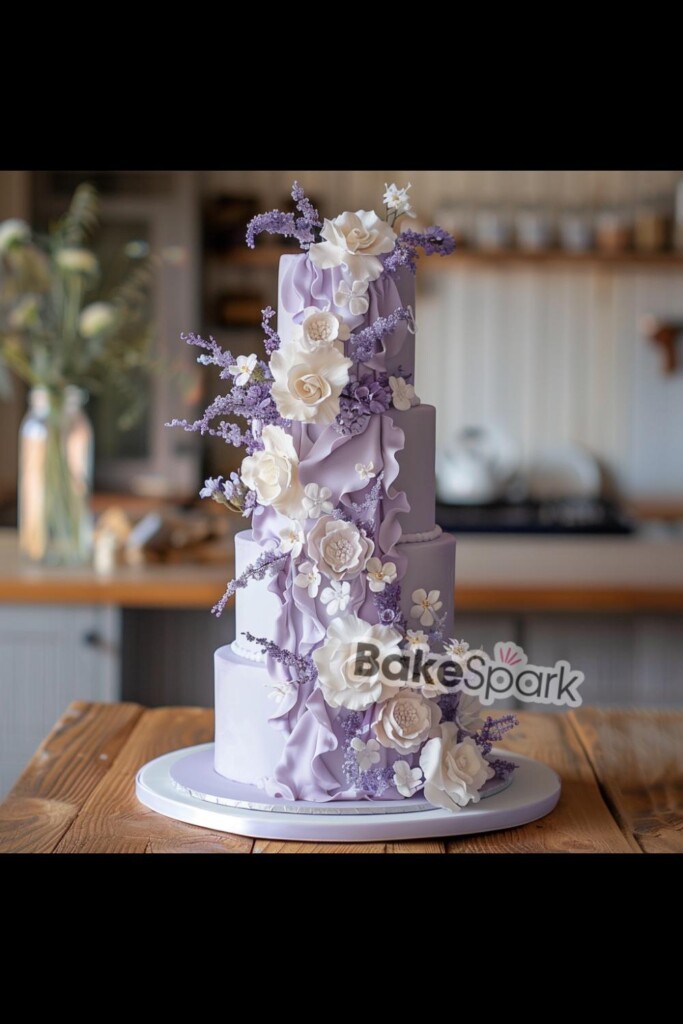 65 Purple Cake Design Ideas [GALLERY] - BakeSpark