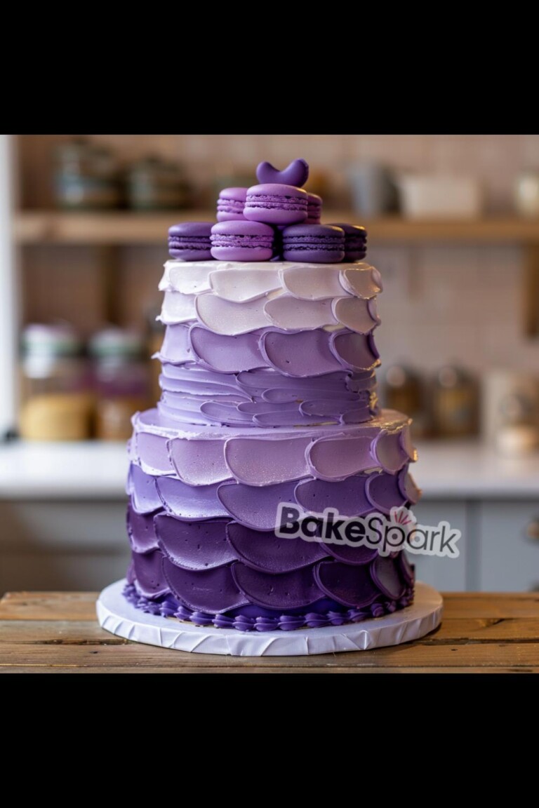 65 Purple Cake Design Ideas [GALLERY] - BakeSpark