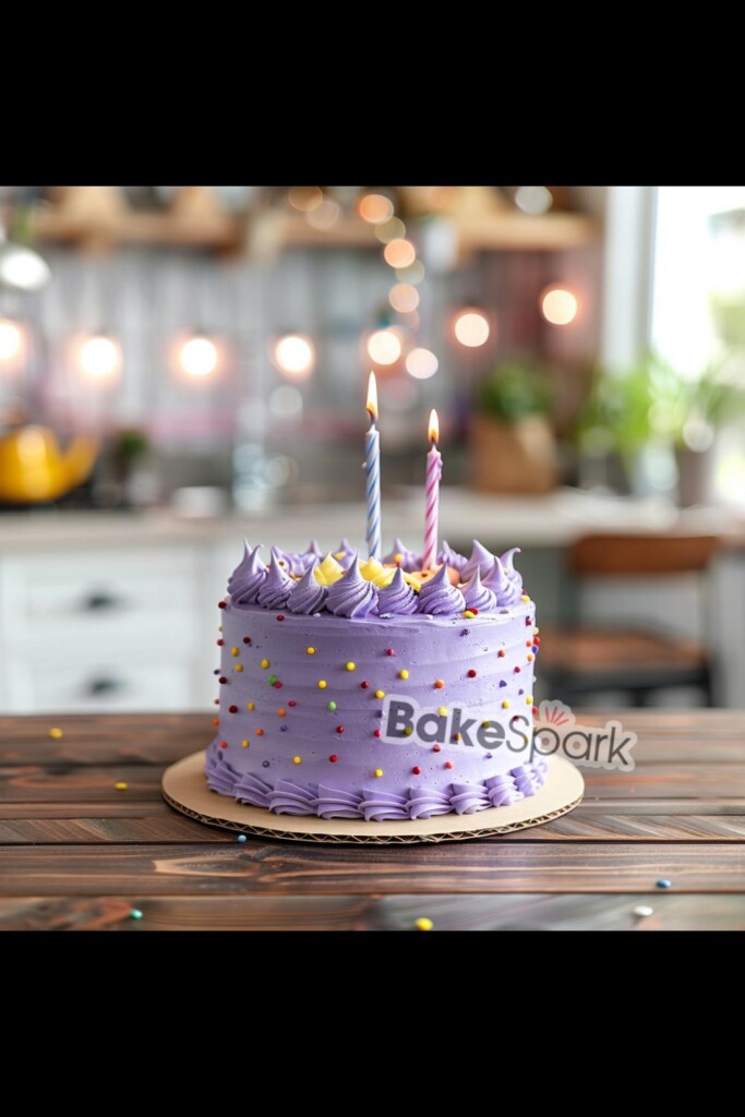65 Purple Cake Design Ideas [GALLERY] - BakeSpark