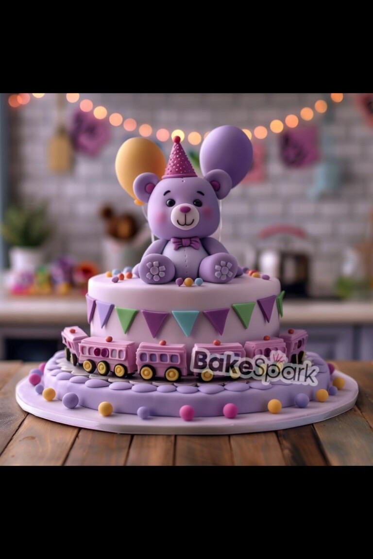 65 Purple Cake Design Ideas [GALLERY] - BakeSpark