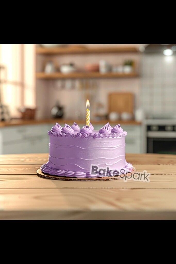 65 Purple Cake Design Ideas [GALLERY] - BakeSpark