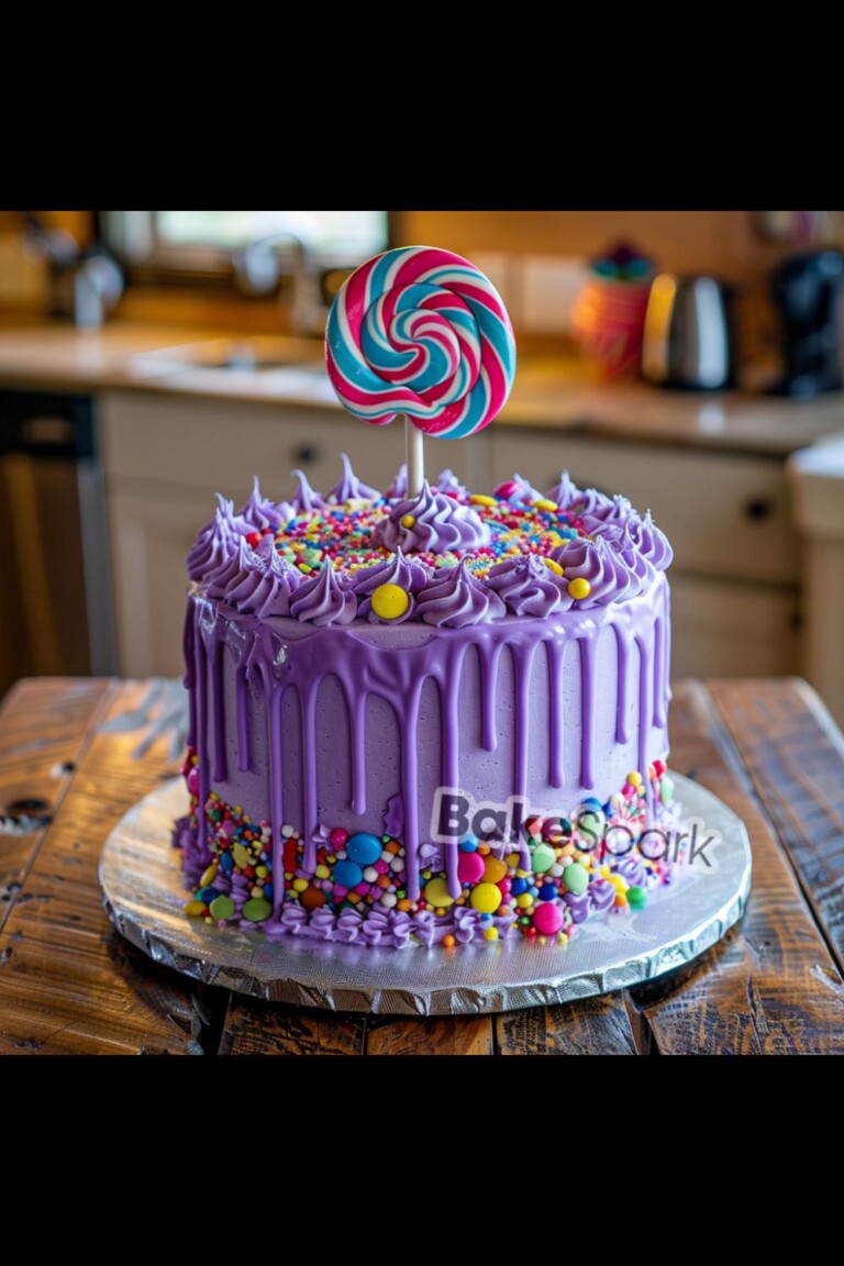 65 Purple Cake Design Ideas [GALLERY] - BakeSpark