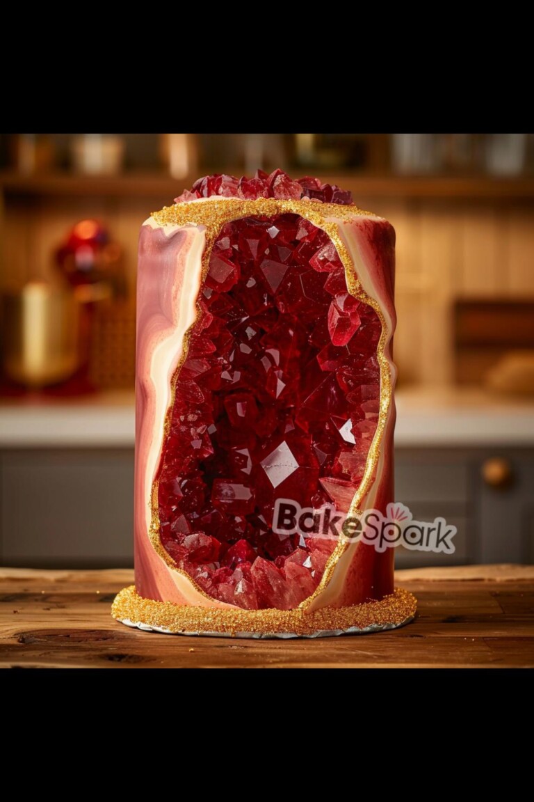 61 Red Cake Design Ideas [GALLERY] - BakeSpark