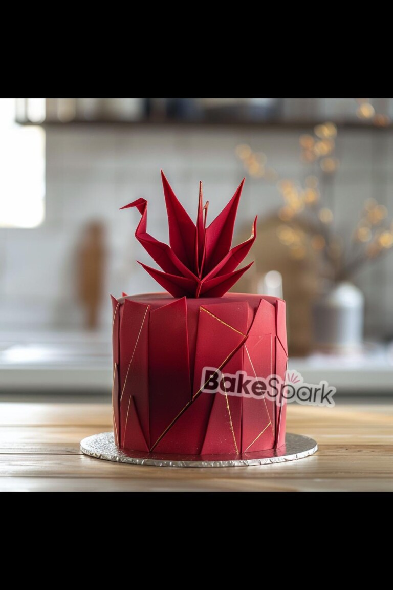 61 Red Cake Design Ideas [GALLERY] - BakeSpark