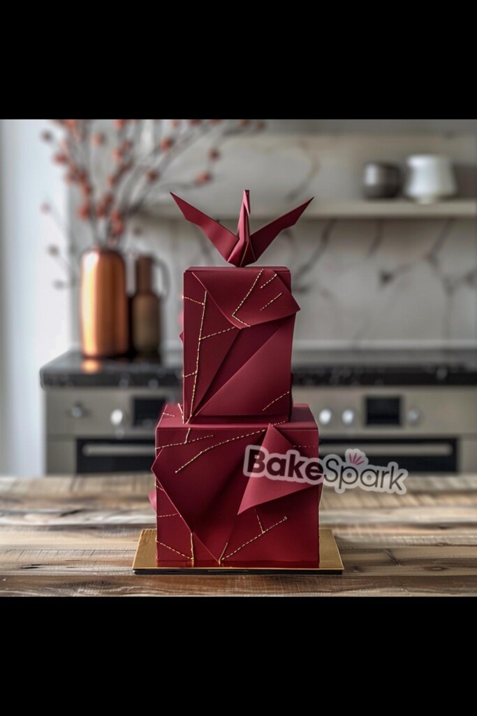 61 Red Cake Design Ideas [GALLERY] - BakeSpark