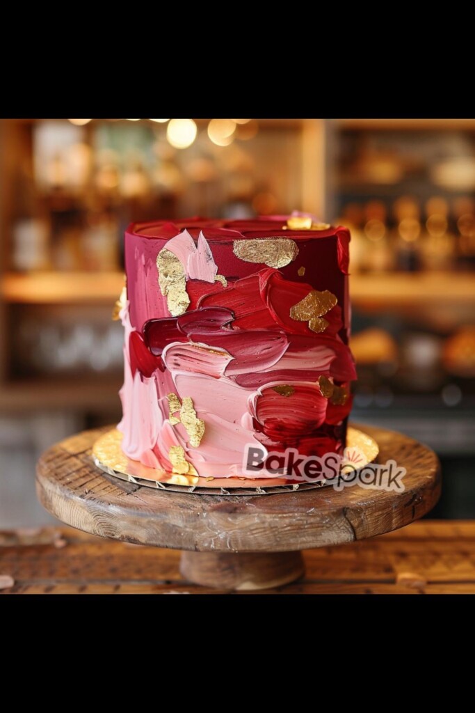 61 Red Cake Design Ideas [GALLERY] - BakeSpark