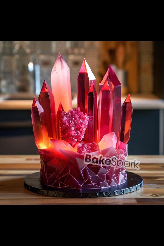 61 Red Cake Design Ideas [GALLERY] - BakeSpark