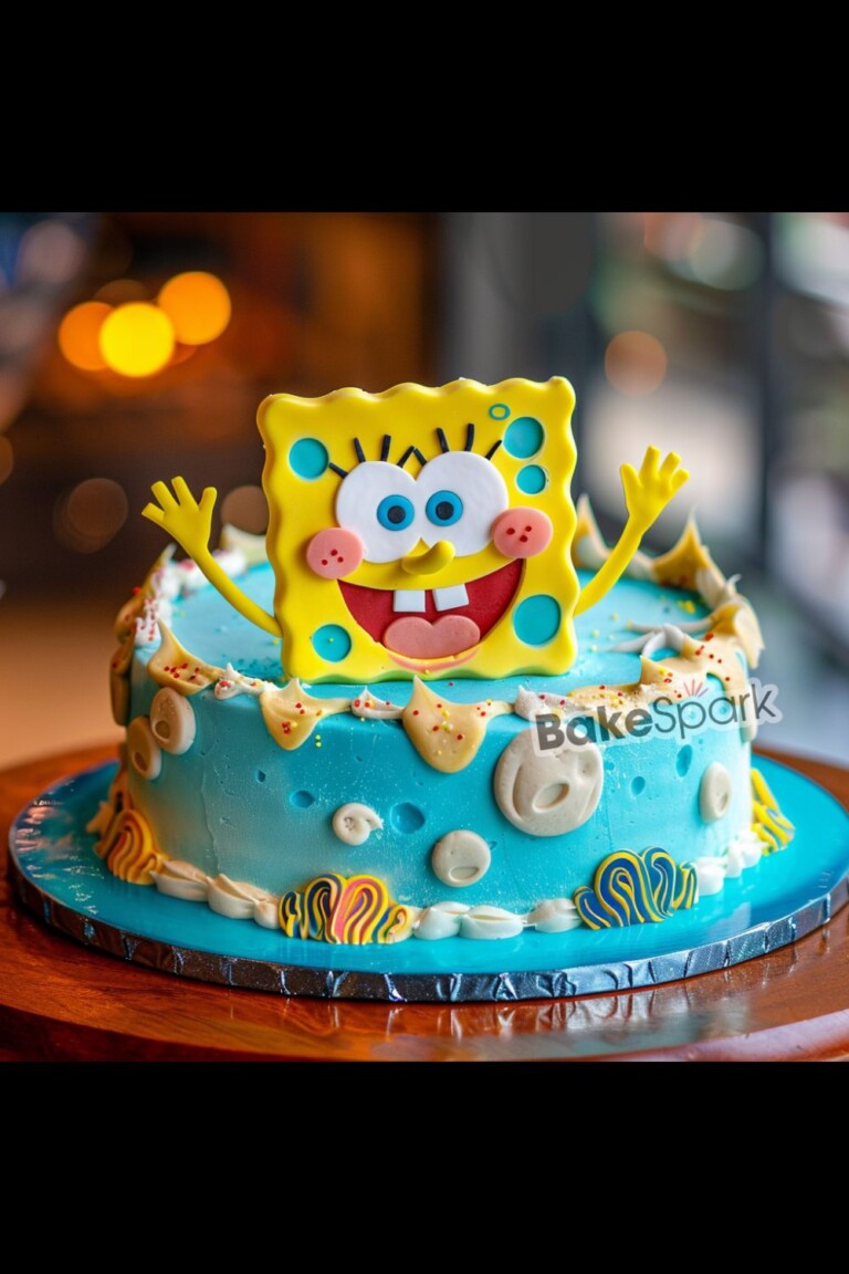 23 SpongeBob SquarePants Cake Design Ideas [GALLERY] - BakeSpark