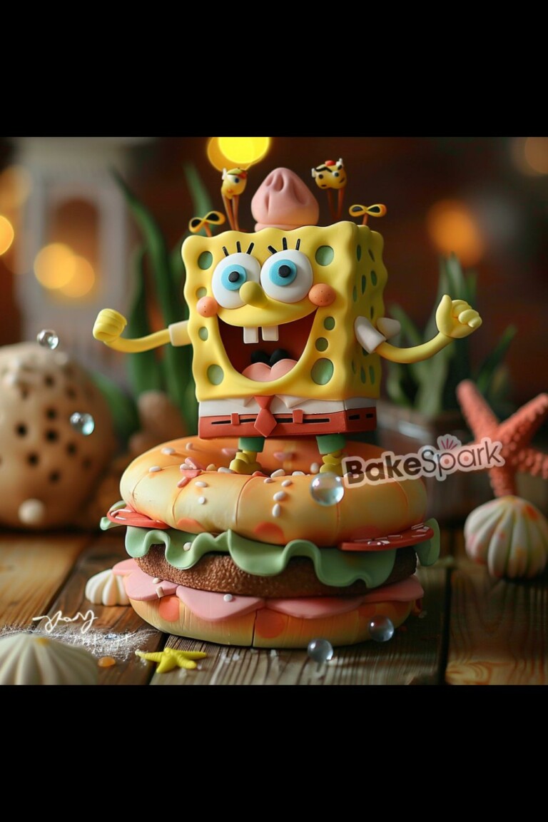 23 SpongeBob SquarePants Cake Design Ideas [GALLERY] - BakeSpark