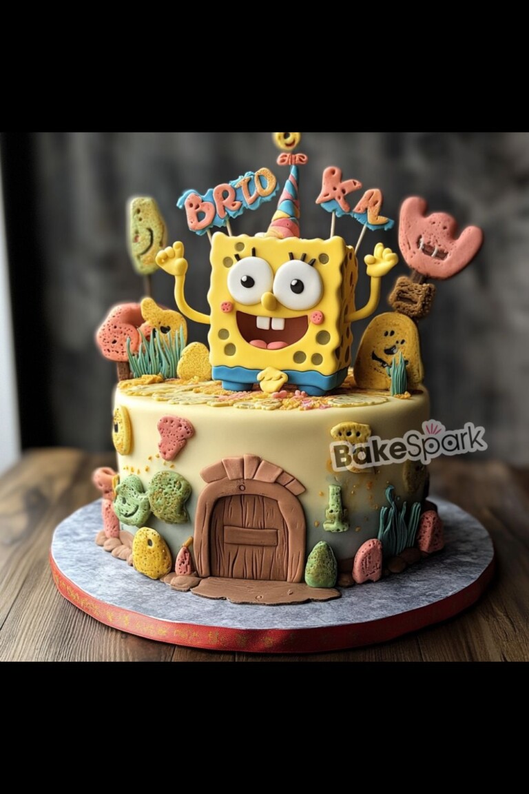 23 SpongeBob SquarePants Cake Design Ideas [GALLERY] - BakeSpark