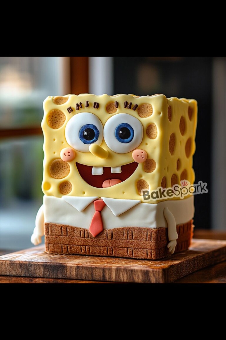 23 SpongeBob SquarePants Cake Design Ideas [GALLERY] - BakeSpark