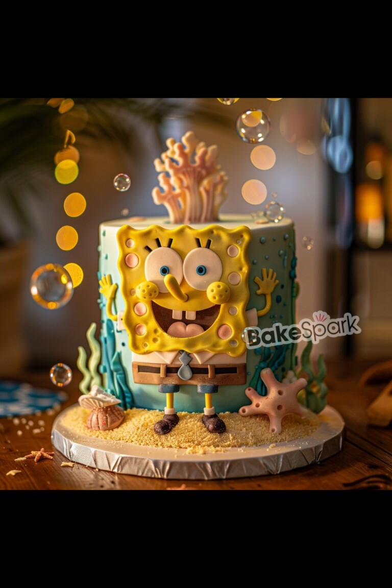 23 SpongeBob SquarePants Cake Design Ideas [GALLERY] - BakeSpark
