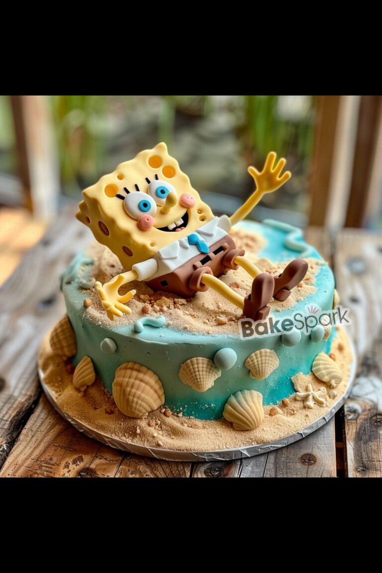 23 SpongeBob SquarePants Cake Design Ideas [GALLERY] - BakeSpark