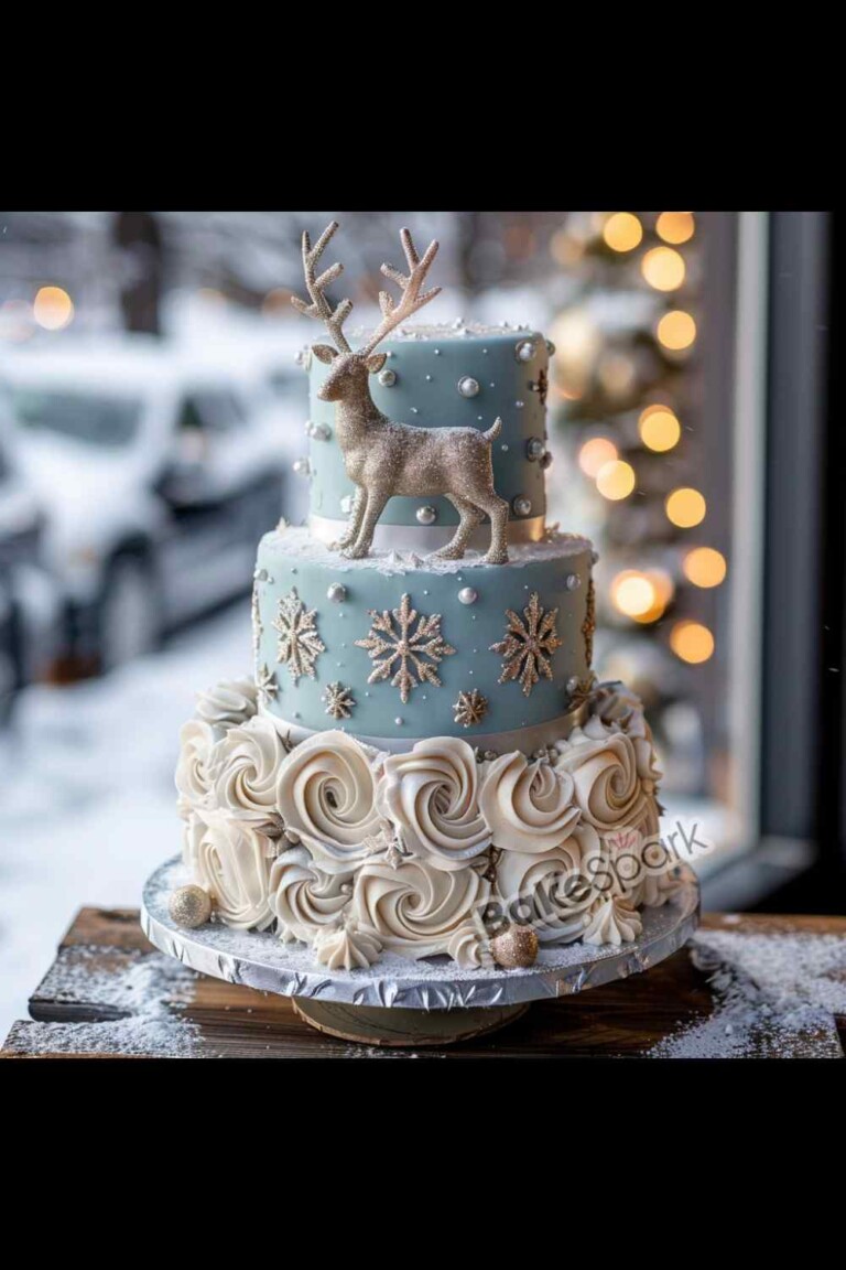 39 Winter Wonderland Cake Design Ideas [GALLERY] - BakeSpark