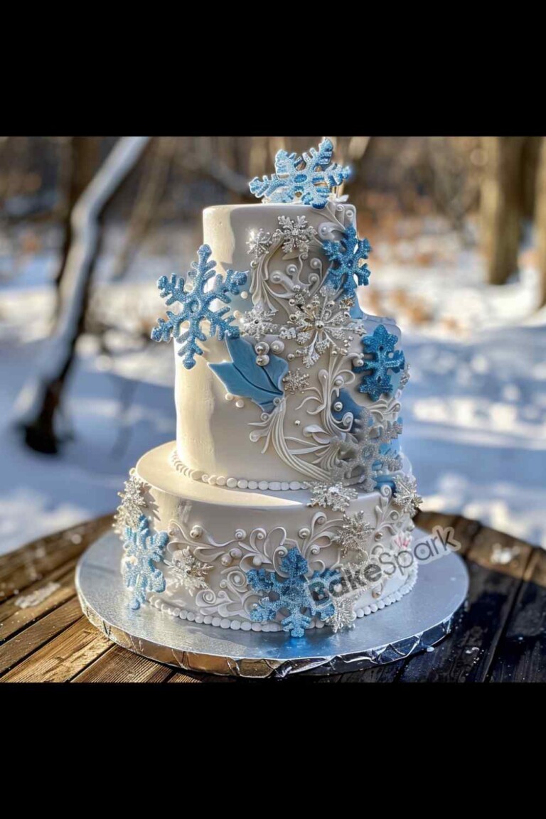 39 Winter Wonderland Cake Design Ideas [GALLERY] - BakeSpark