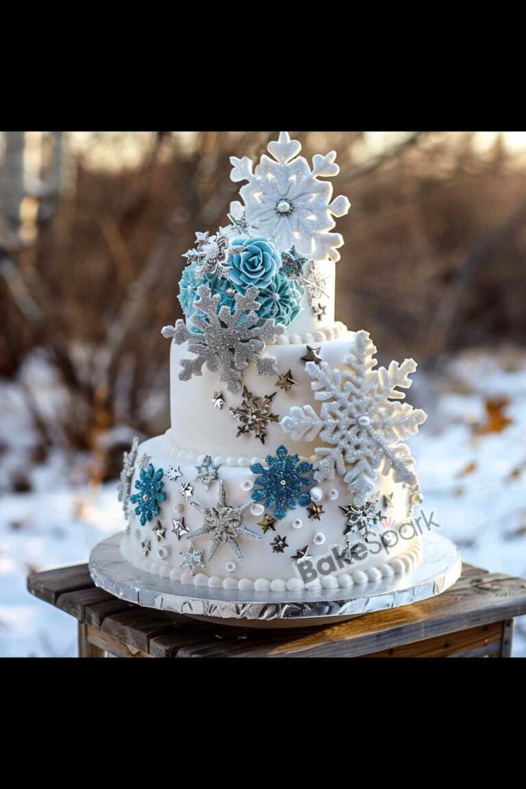 39 Winter Wonderland Cake Design Ideas [GALLERY] - BakeSpark