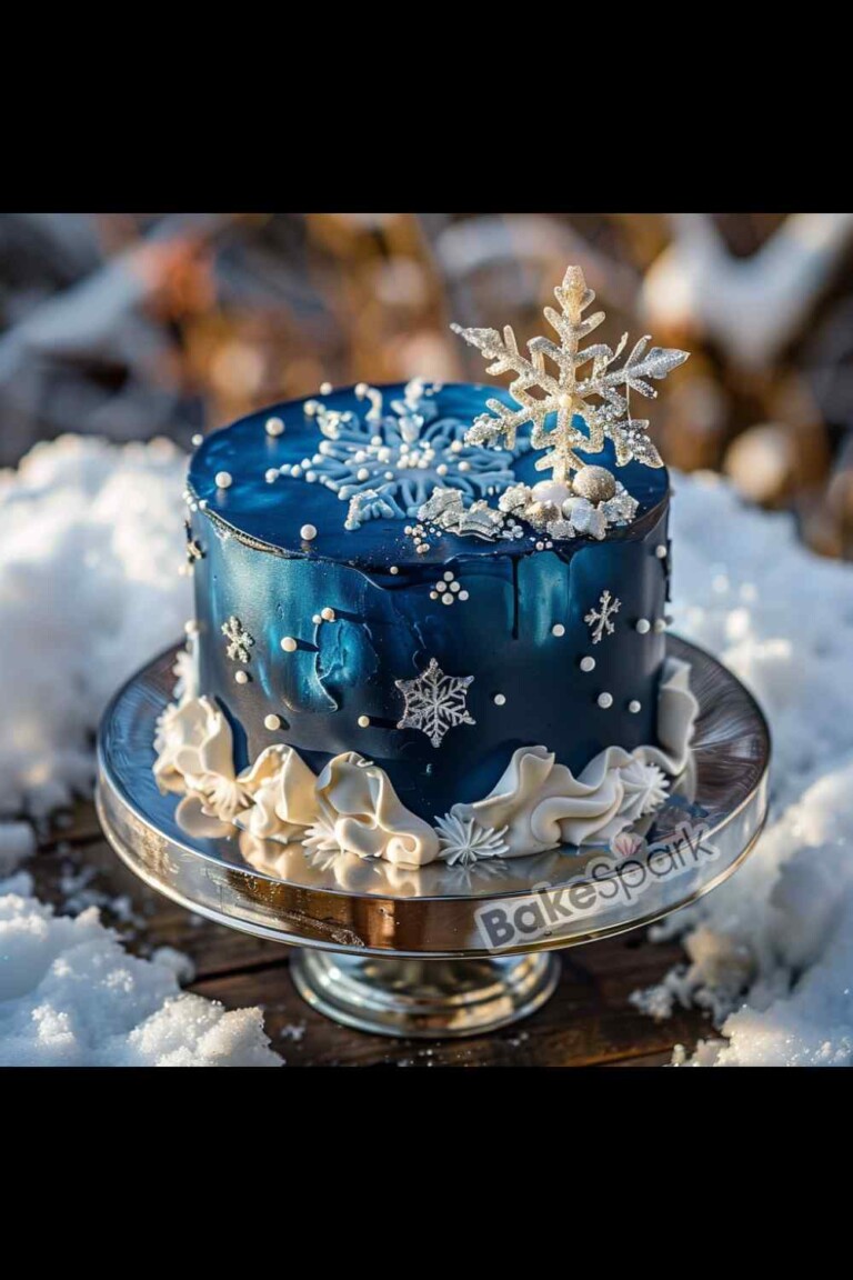 39 Winter Wonderland Cake Design Ideas [GALLERY] - BakeSpark