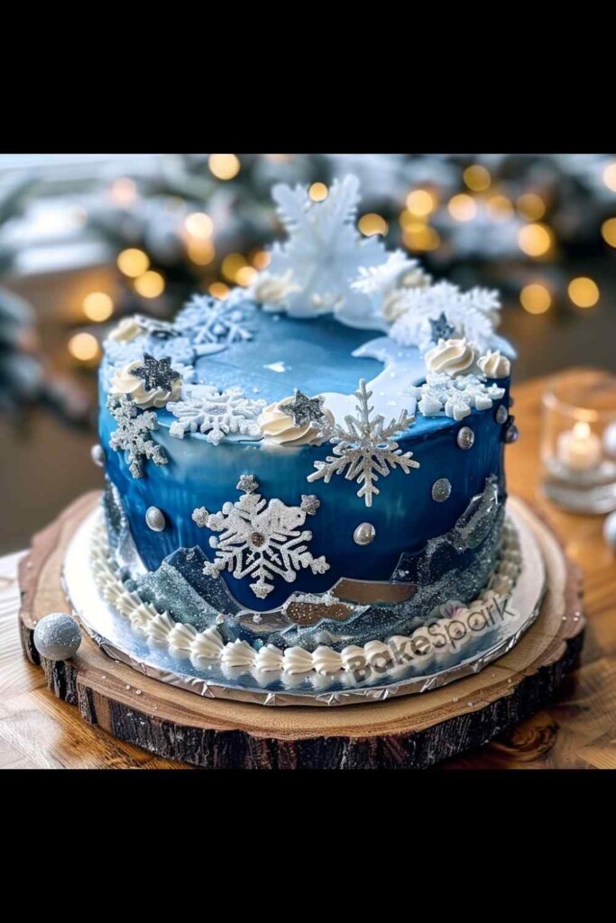 39 Winter Wonderland Cake Design Ideas [GALLERY] - BakeSpark