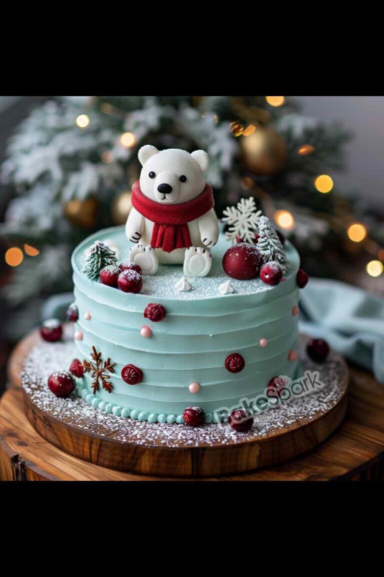 39 Winter Wonderland Cake Design Ideas [GALLERY] - BakeSpark