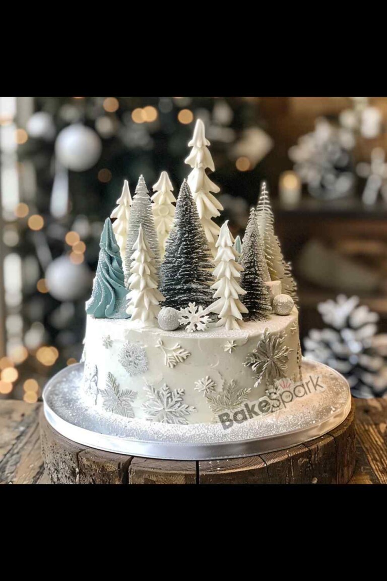 39 Winter Wonderland Cake Design Ideas [GALLERY] - BakeSpark