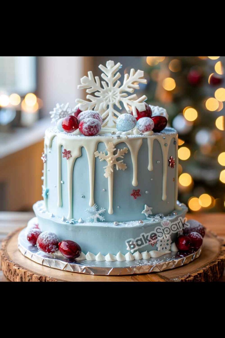 39 Winter Wonderland Cake Design Ideas [GALLERY] - BakeSpark