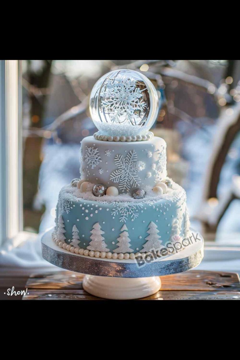 39 Winter Wonderland Cake Design Ideas [GALLERY] - BakeSpark