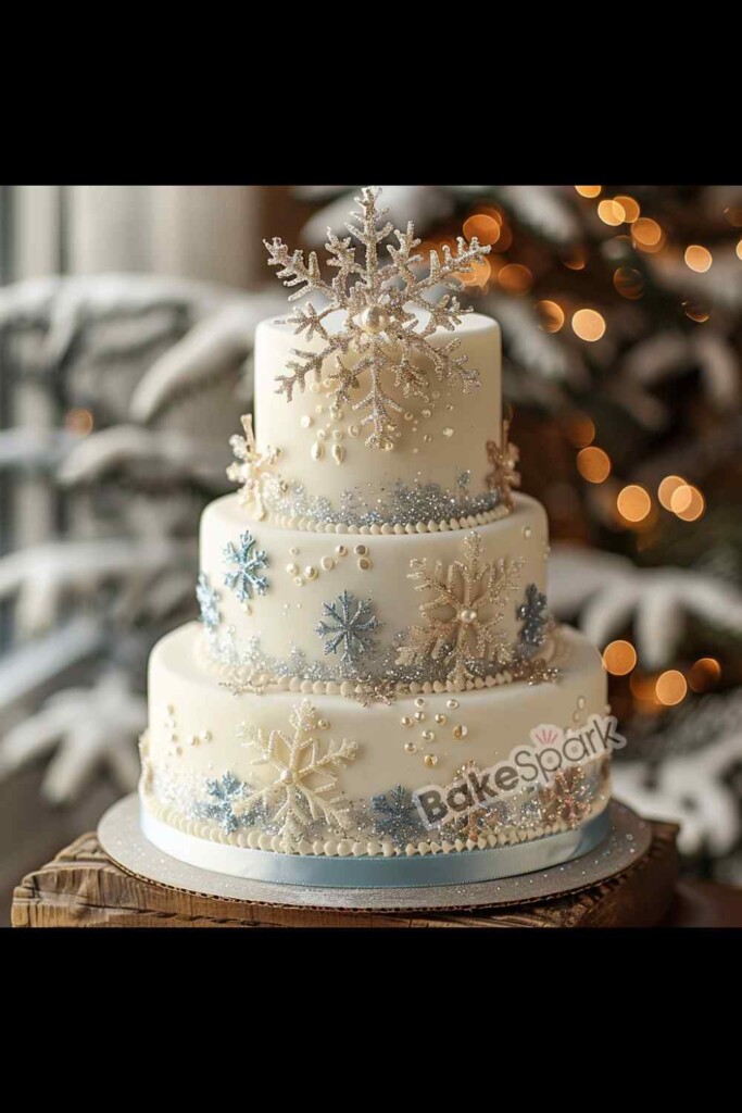 39 Winter Wonderland Cake Design Ideas [GALLERY] - BakeSpark