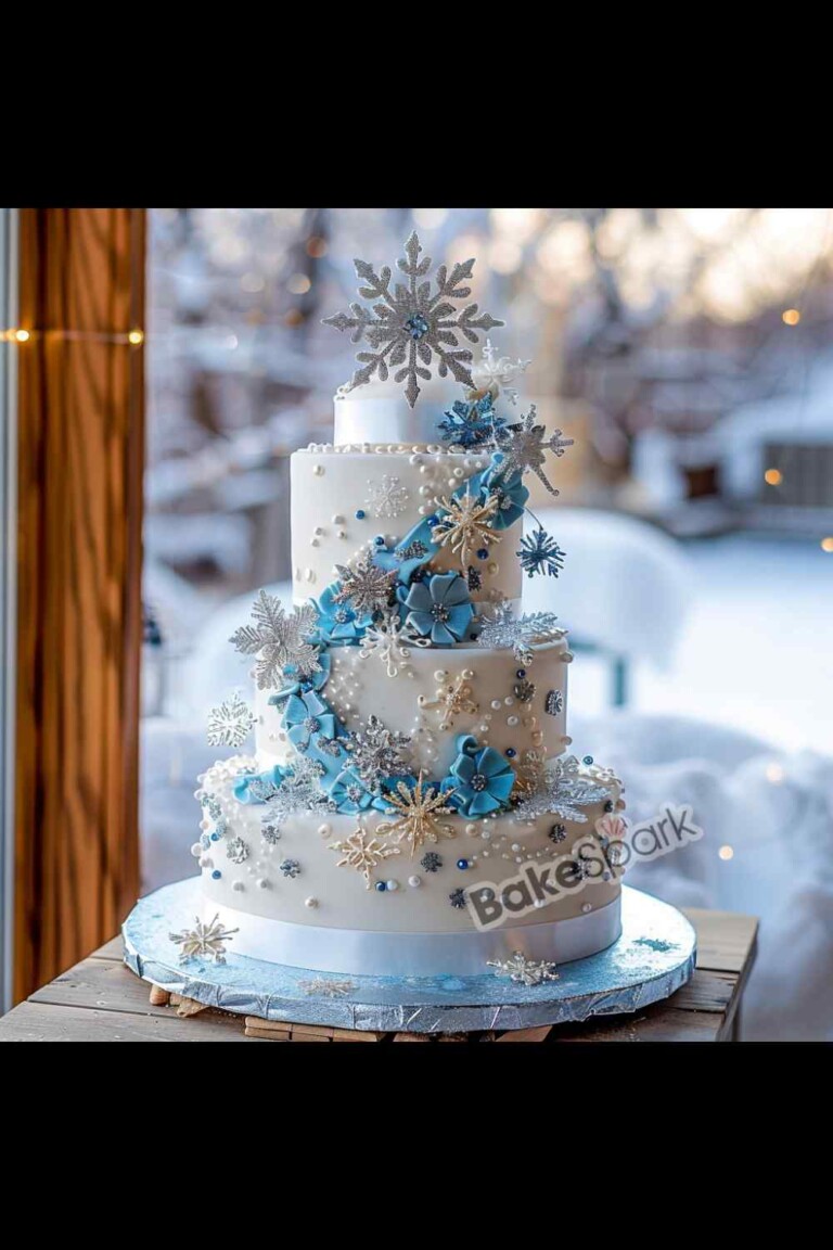 39 Winter Wonderland Cake Design Ideas [GALLERY] - BakeSpark