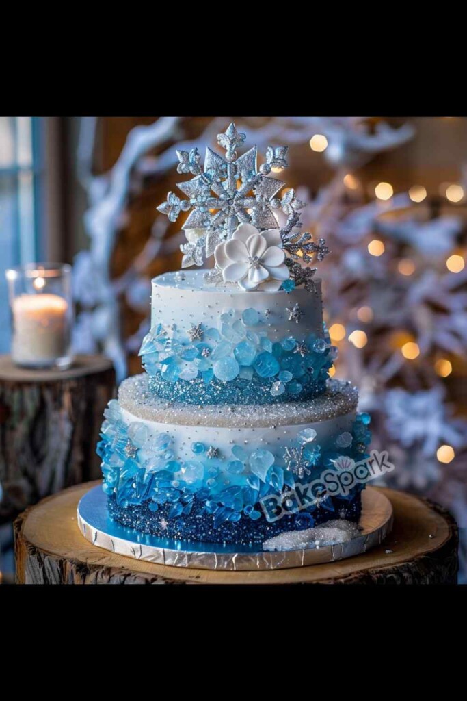 39 Winter Wonderland Cake Design Ideas [GALLERY] - BakeSpark