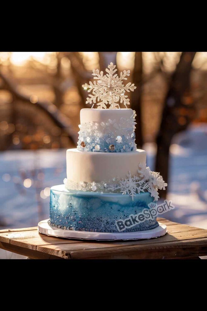 39 Winter Wonderland Cake Design Ideas [GALLERY] - BakeSpark