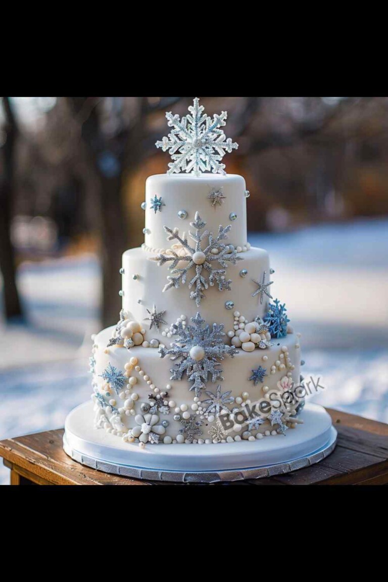 39 Winter Wonderland Cake Design Ideas [GALLERY] - BakeSpark
