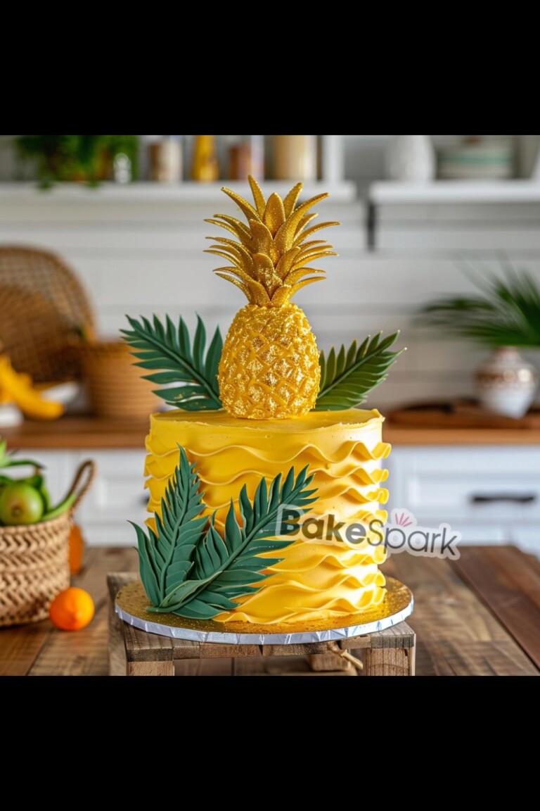 48 Yellow Cake Design Ideas [GALLERY] - BakeSpark