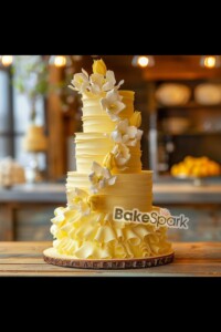 48 Yellow Cake Design Ideas [GALLERY] - BakeSpark