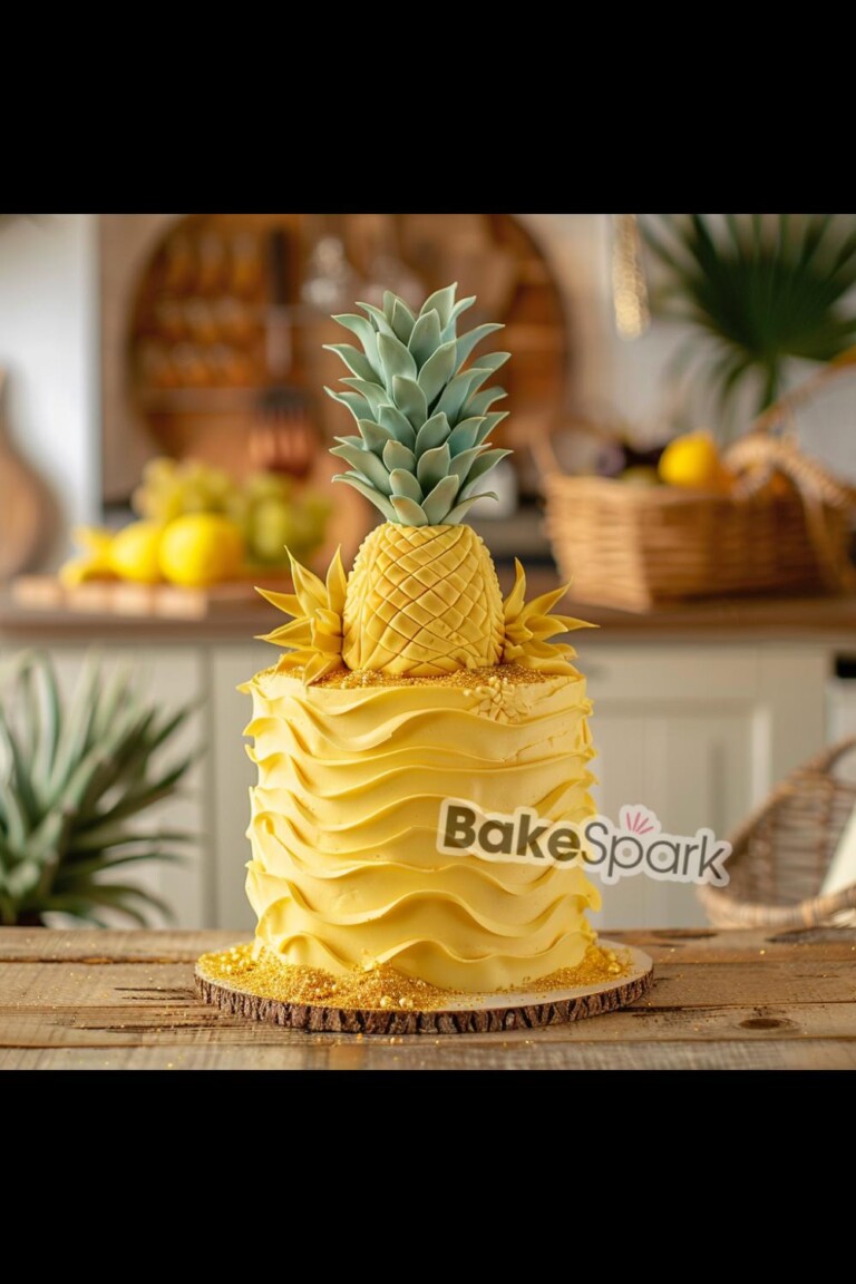 48 Yellow Cake Design Ideas [GALLERY] - BakeSpark